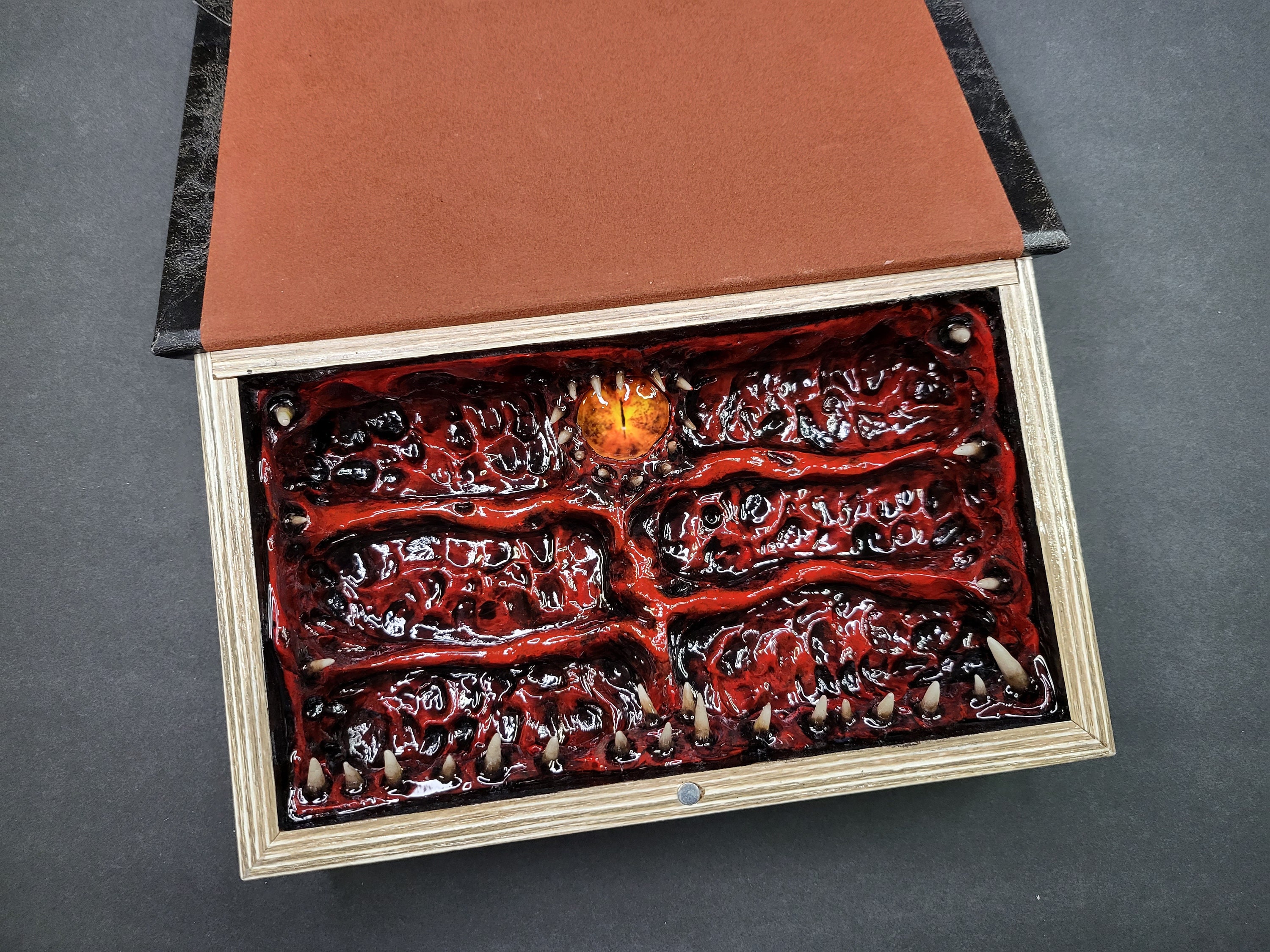 Book Mimic W/ Rib Cage & Extra Teeth - Etsy