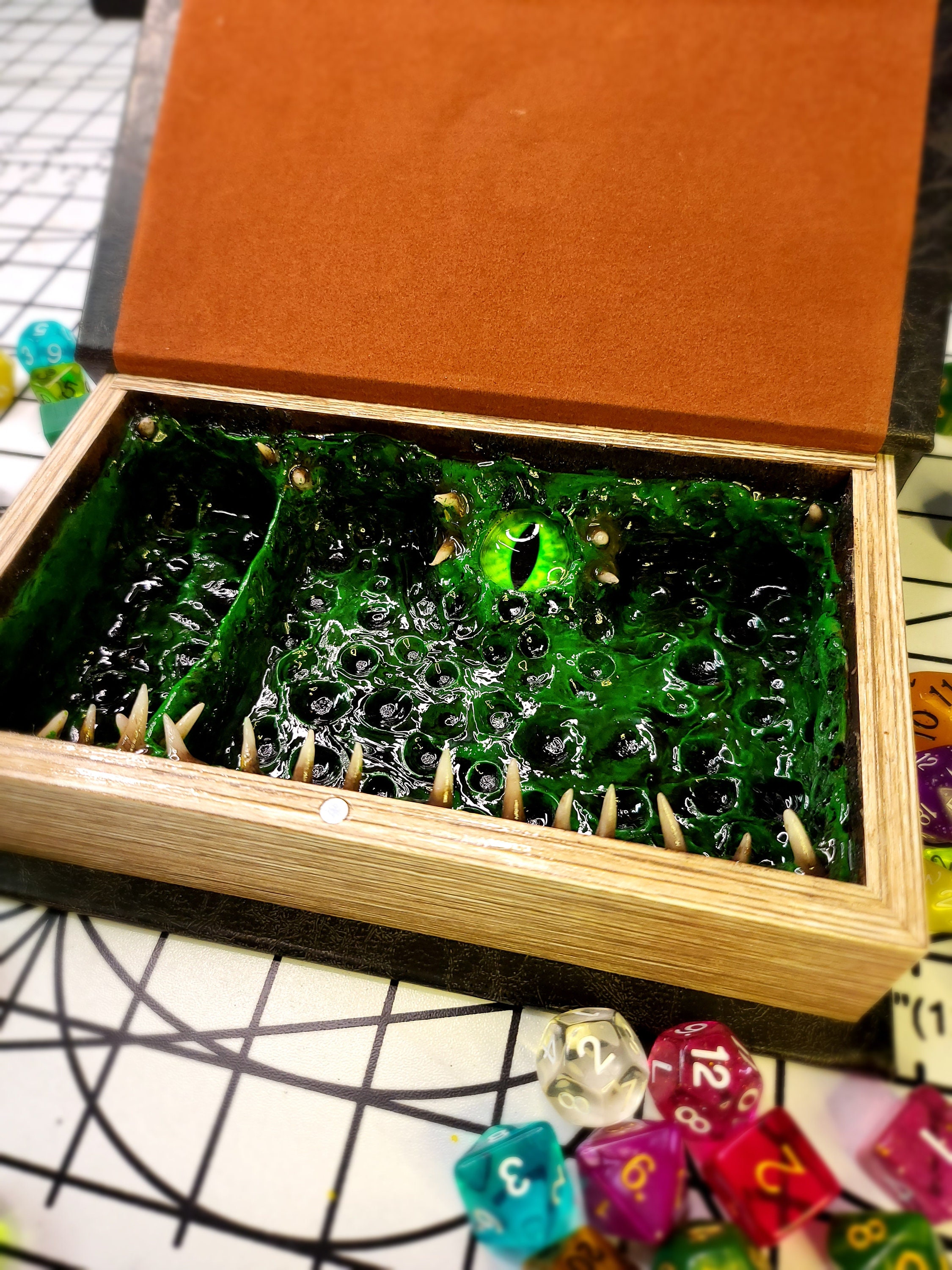 Book Mimic W/ Dice Jail - Etsy