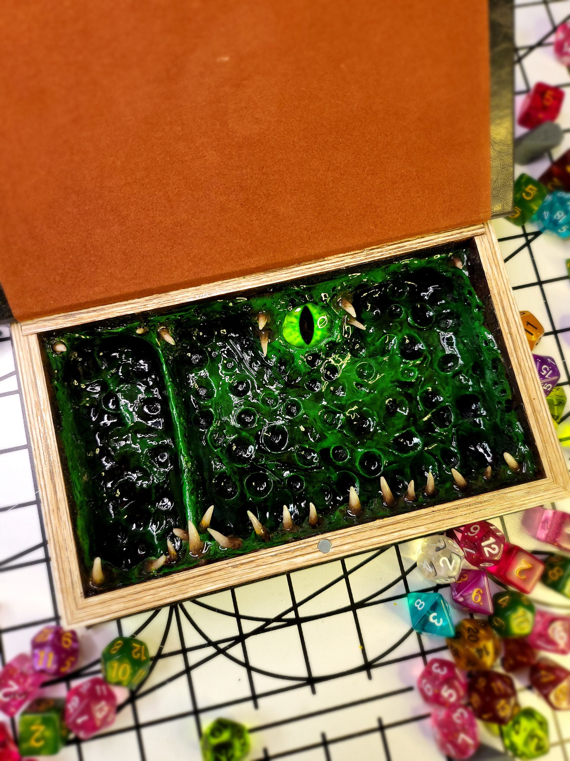Book Mimic W/ Dice Jail - Etsy