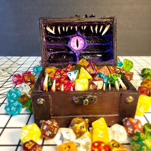 Red Brown Arched Wood Mimic Box - Etsy