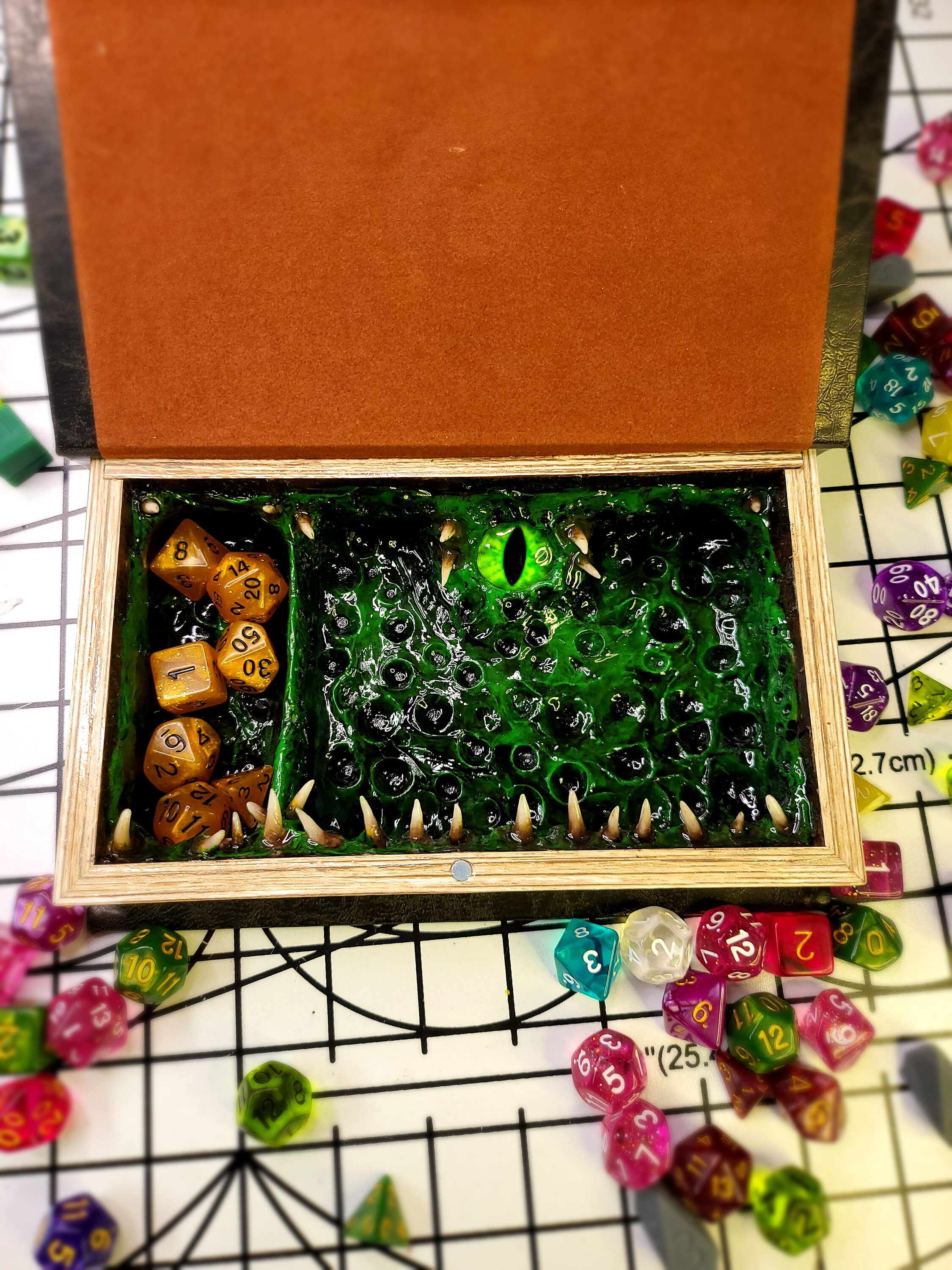 Book Mimic W/ Dice Jail - Etsy