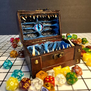 Red Brown Arched Wood Mimic Box - Etsy