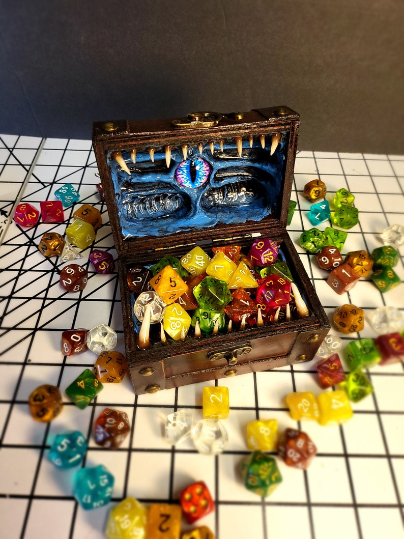 Red Brown Arched Wood Mimic Box - Etsy