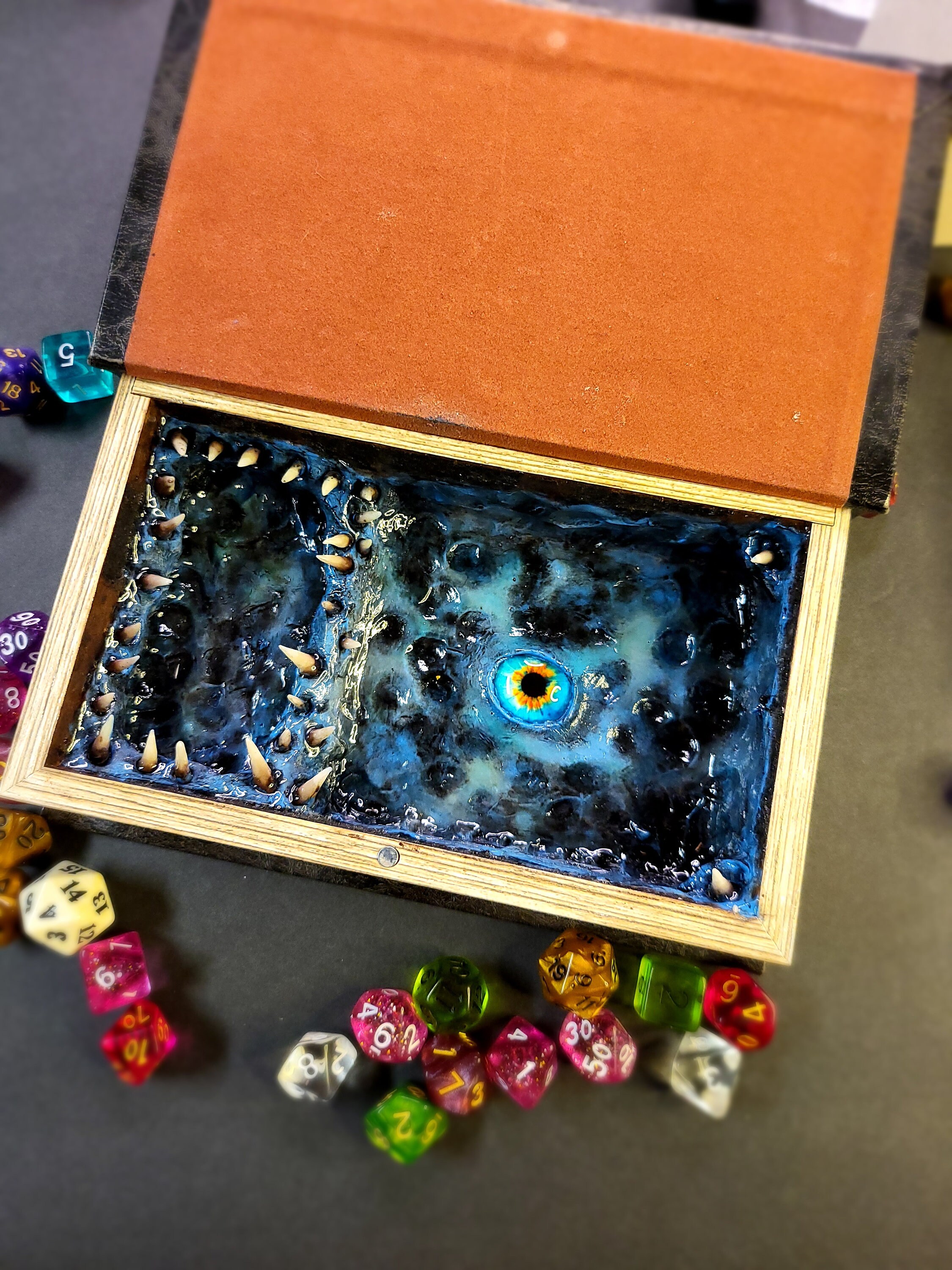 Book Mimic W/ Dice Jail - Etsy