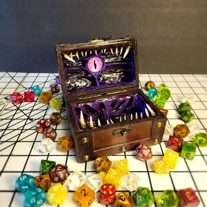 Red Brown Arched Wood Mimic Box - Etsy