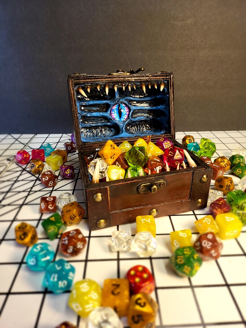 Red Brown Arched Wood Mimic Box - Etsy