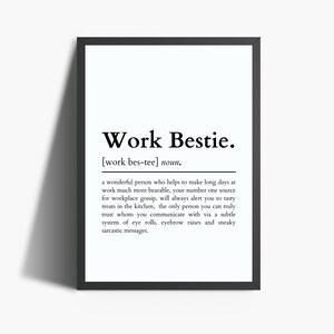 Work Bestie Definition Work Bestie Farewell Bestie Gifts Work Bestie ...