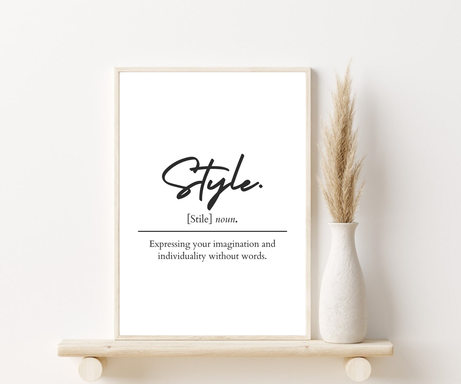 Style Definition Print | Fashion Wall Art | Salon Print | Dressing Room ...
