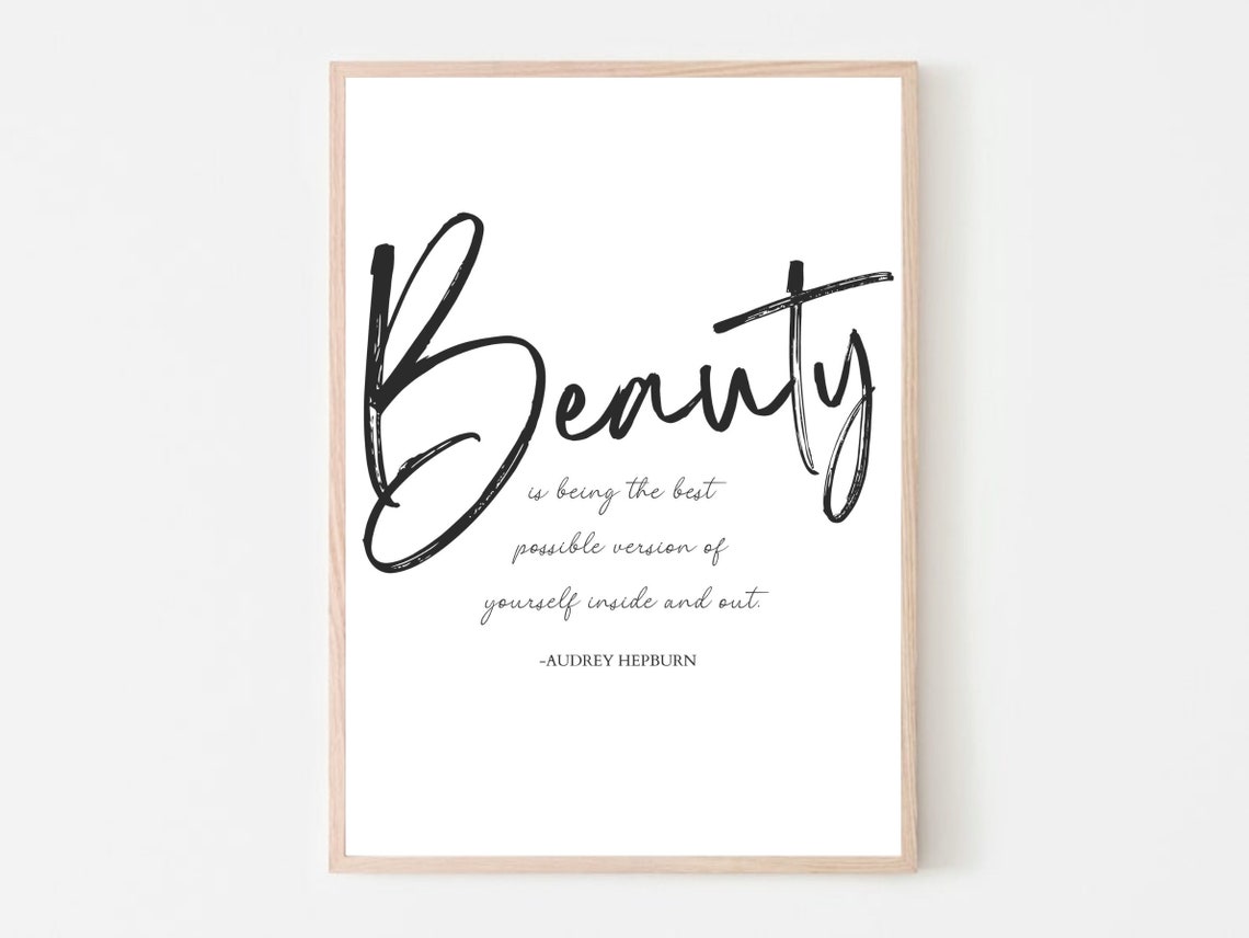 Beauty Definition Print Beauty Quotes Dictionary Style - Etsy
