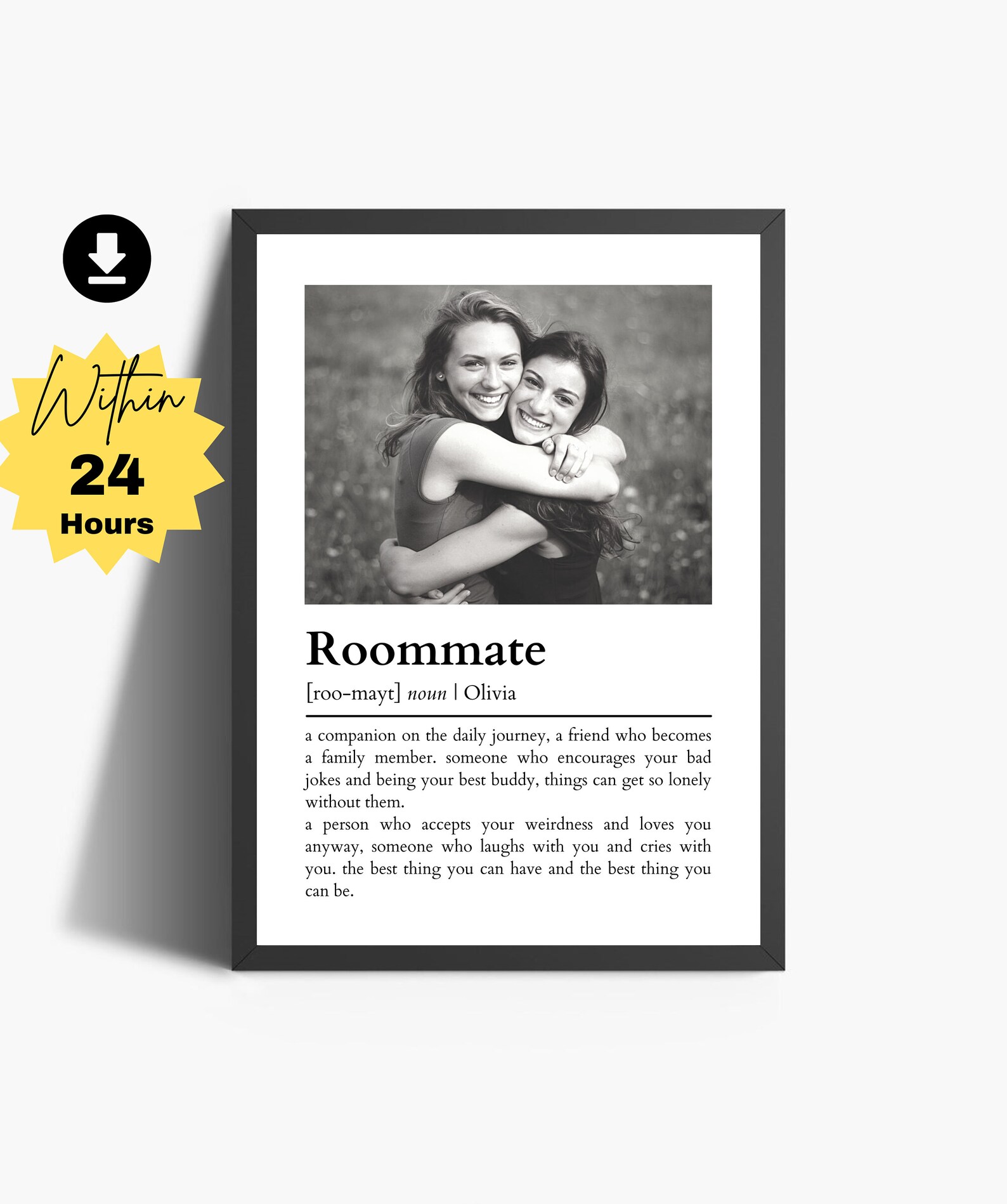 Roommate Gift Friendship Day Gifts Personalized Gifts for Roommates ...