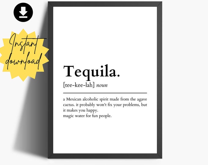 Tequila Bar Sign | Home Bar Decor | Tequila | Tequila Bar File | Bar ...