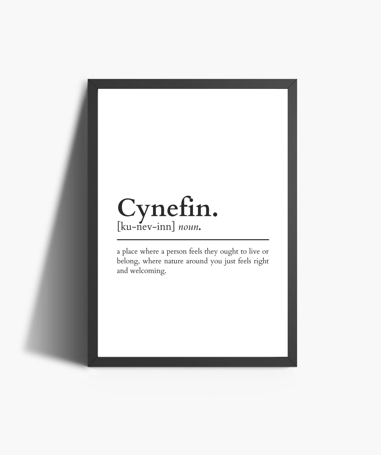 Cynefin Definition Print Welsh Sayings Welsh Words Welsh - Etsy UK