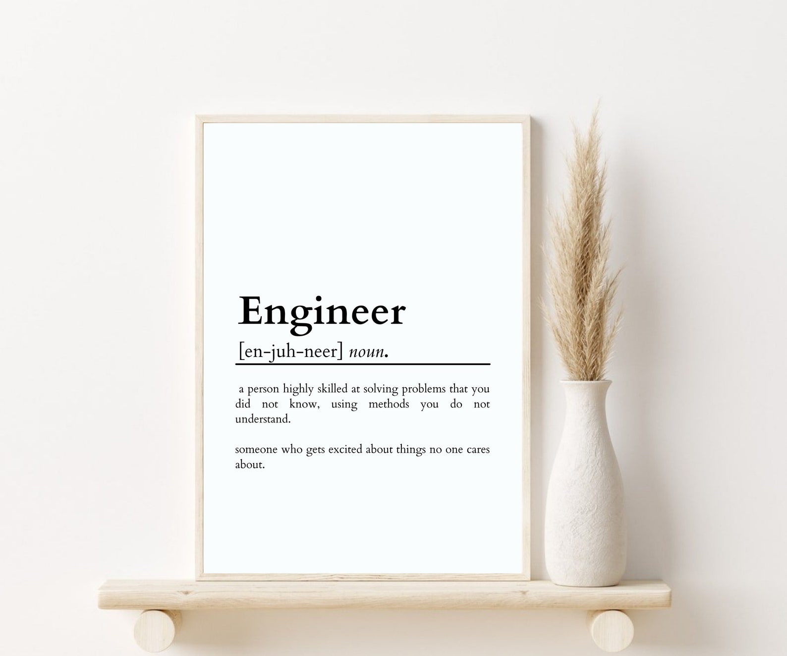Engineer Definition Print Dictionary Style Definition Print Home Office ...