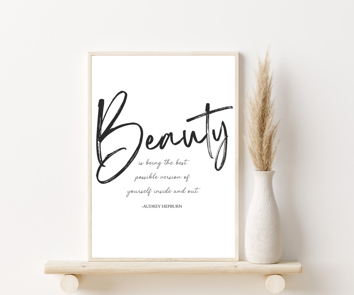 Beauty Definition Print Beauty Quotes Dictionary Style - Etsy