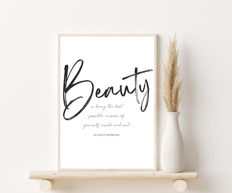 Beauty Definition Print Beauty Quotes Dictionary Style - Etsy