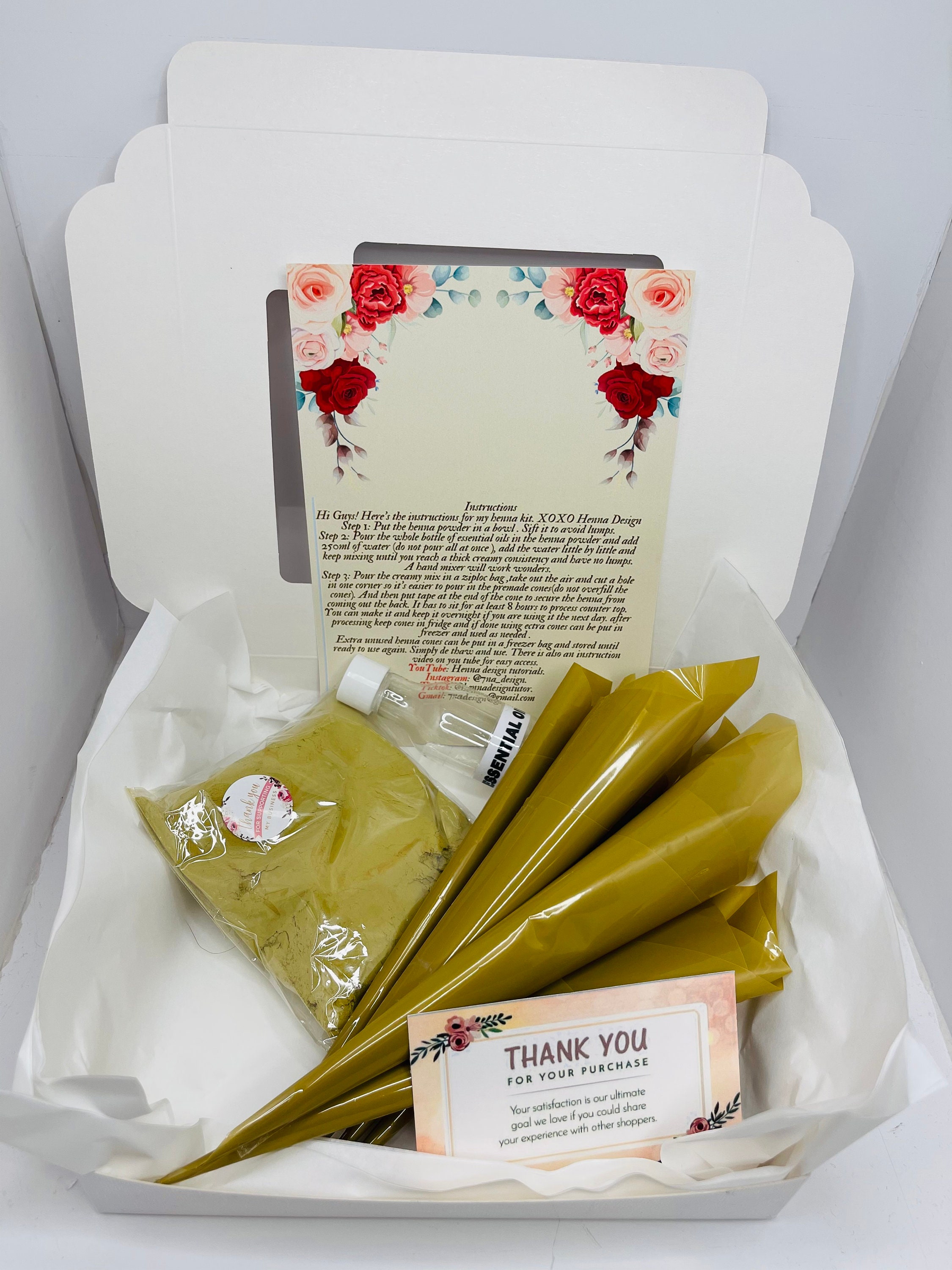 All Natural DIY Henna Kit - Etsy