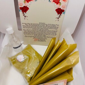 All Natural DIY Henna Kit - Etsy