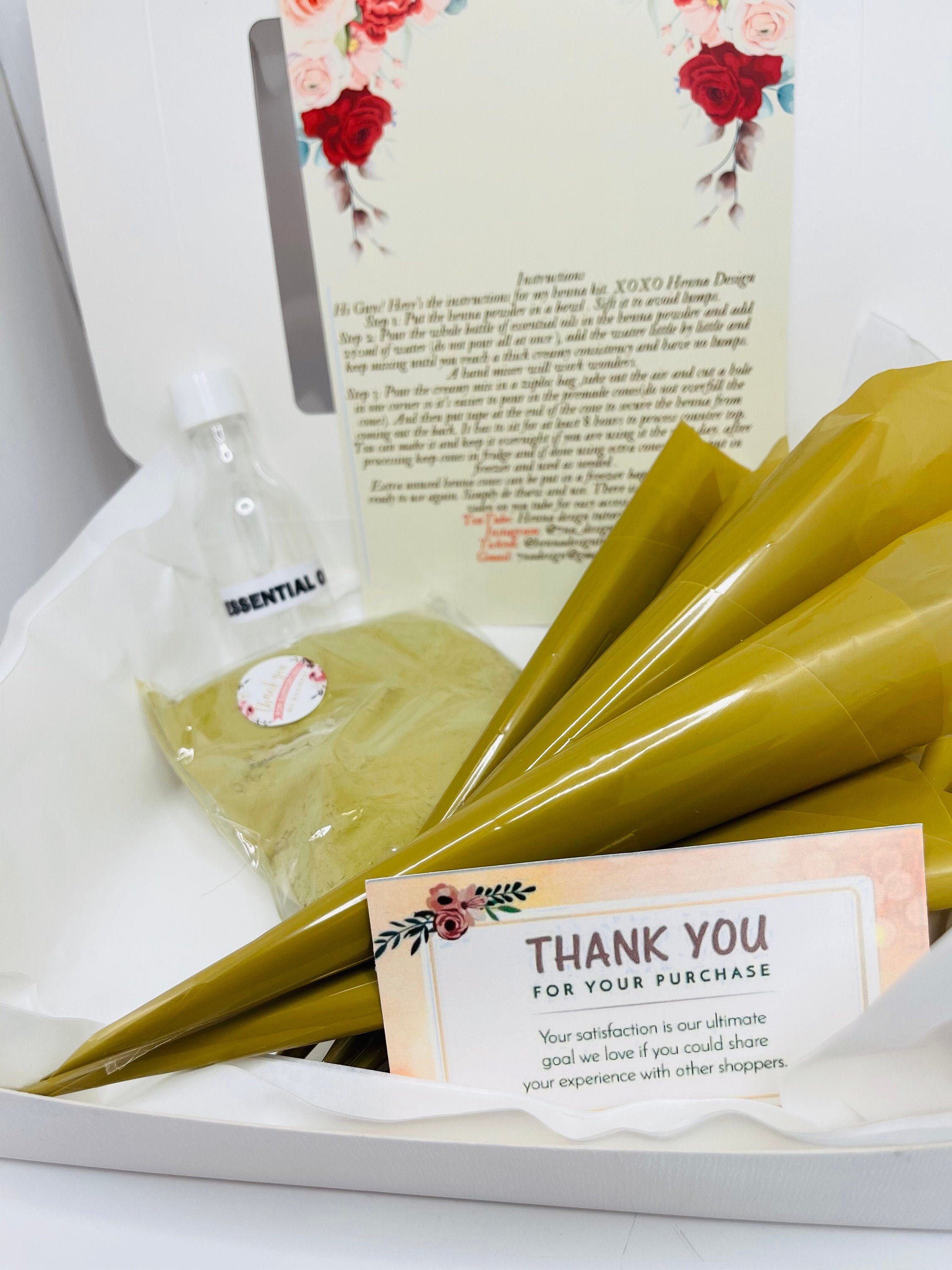 All Natural DIY Henna Kit - Etsy