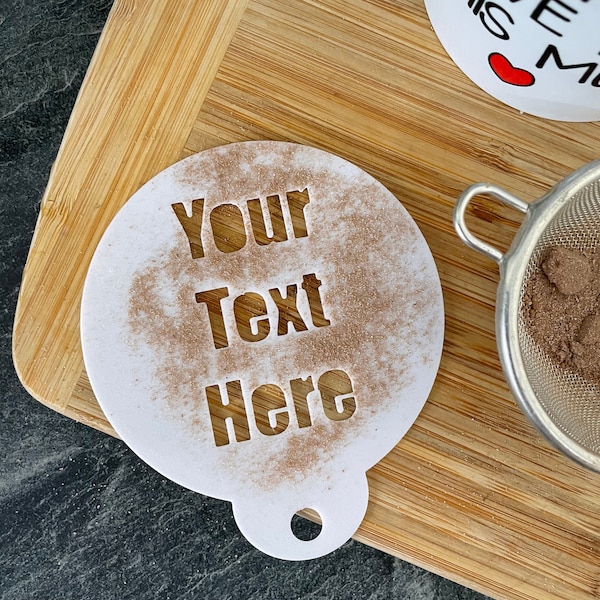 Coffee Stencil - Etsy