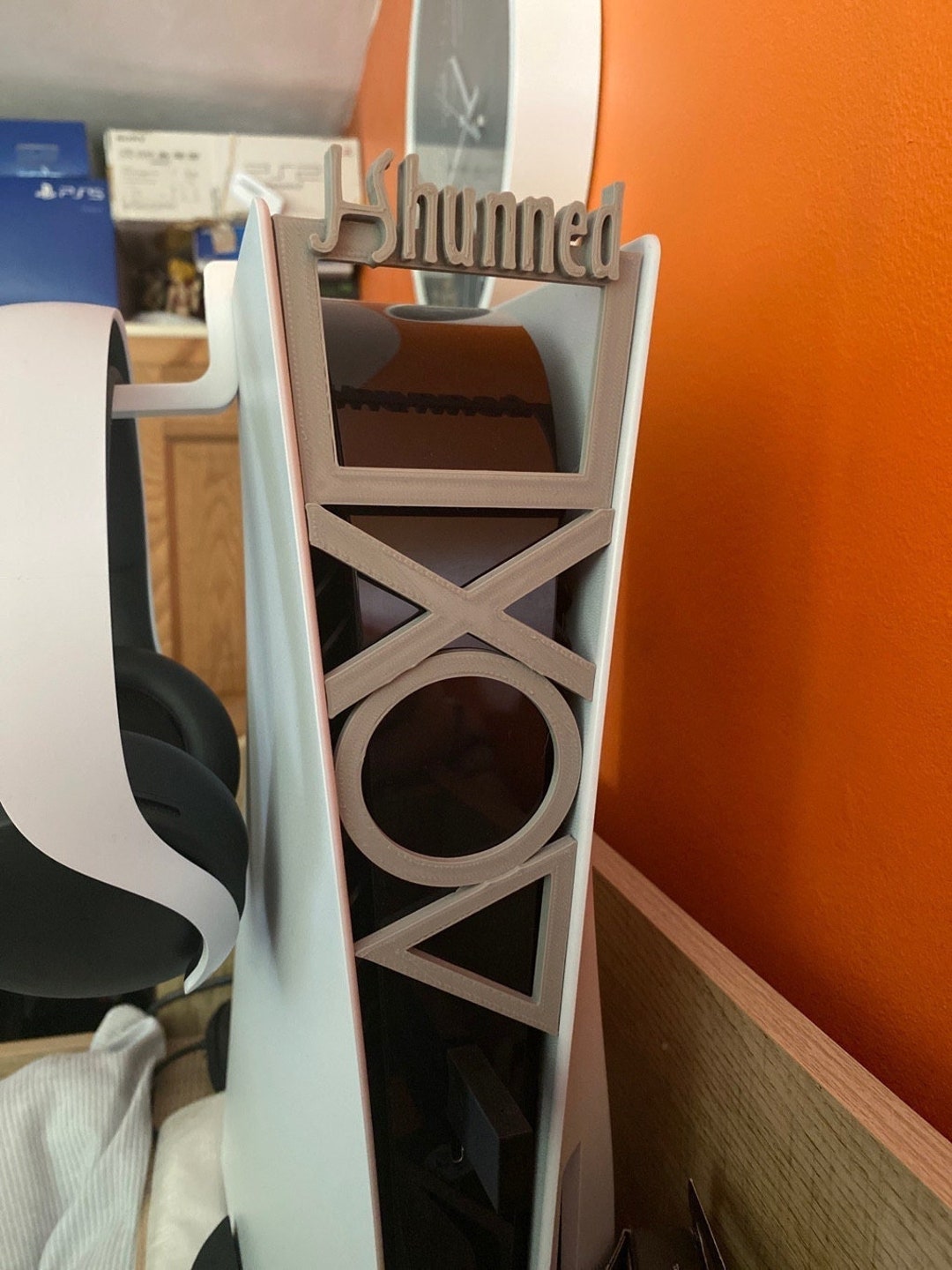 PS5 Face Plate Personalised With Gamer Tag Playstation 5 Dualsense Gift ...