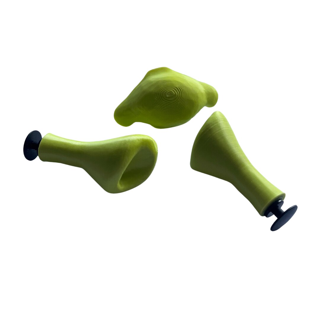 Croc Charms - Shrek Ears and Nose Set - Shoe Charm Fashion Summer ...