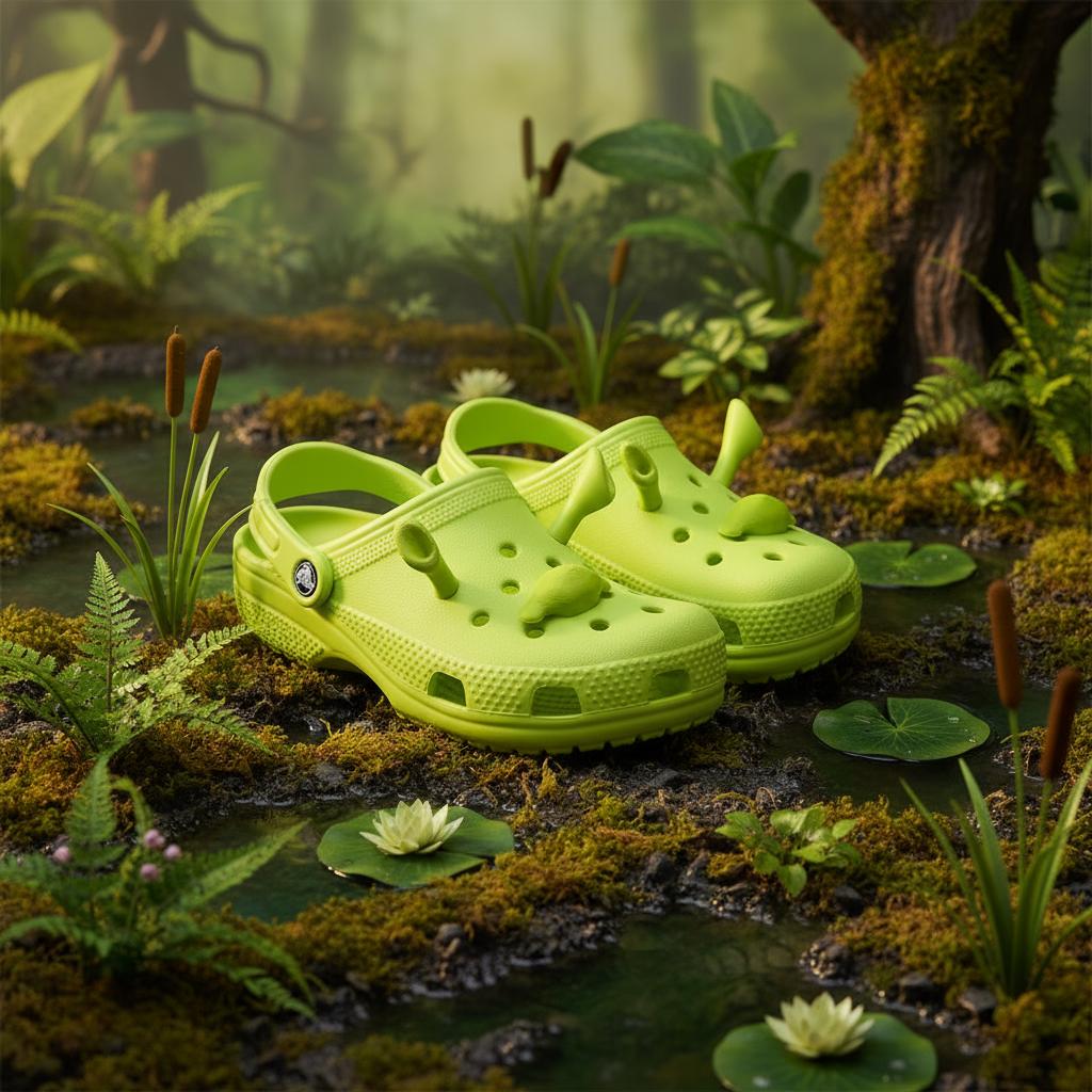 Shrek Ears Clog Charms – Ears & Nose Shoe Charm Set - Etsy