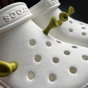 Shrek Croc Charms 4 Shrek Ohren für Crocs Shrek Jibbitz Stil Schuh ...