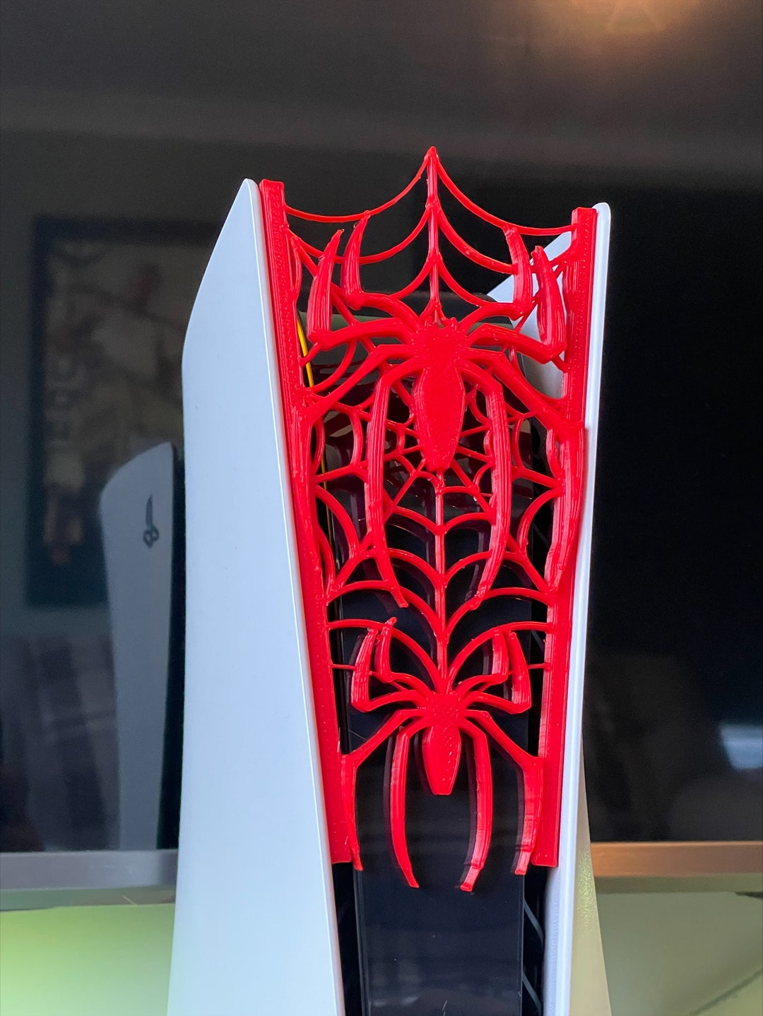Spider PS5 Console Cover Face Plate - Spider Web Playstation 5 Custom ...