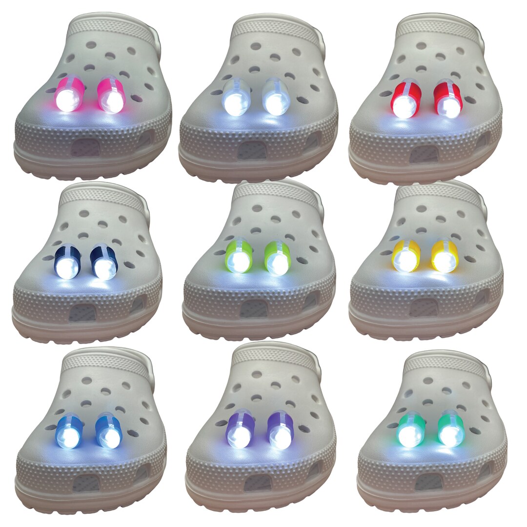 Crocs Lights Headlight Croc Charm Jibbitz - Etsy UK