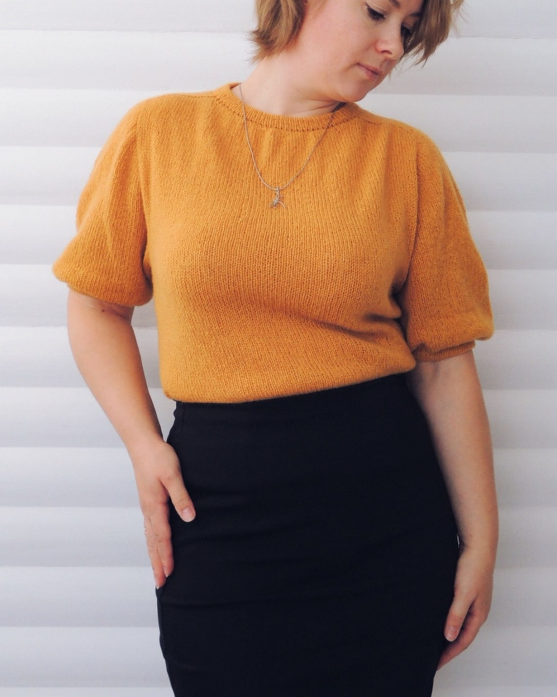 Verona Blouse Knitting Design Pattern Pdf Download Tutorial | Etsy