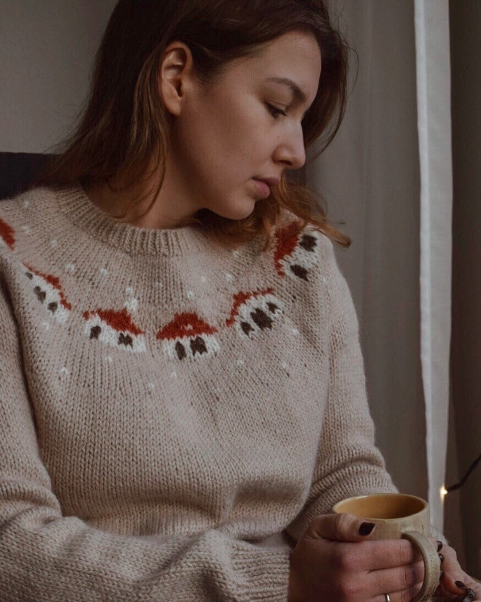 Knitting Pattern Sweet Home Sweater Chunky Jumper PDF Download Digital ...