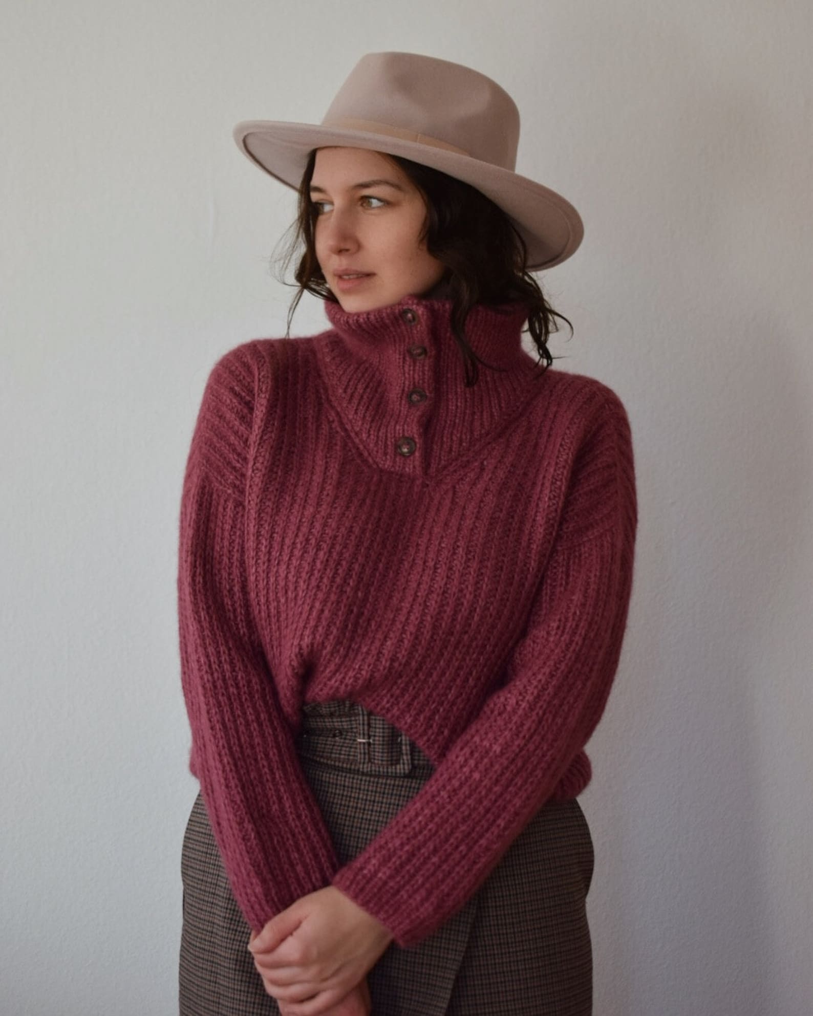 Alps Sweater PDF Knitting Pattern Tutorial Knitwear Design Oversize ...