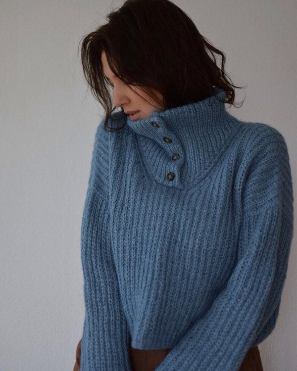 Moon Moth Sweater Knitting Pattern - Etsy Canada