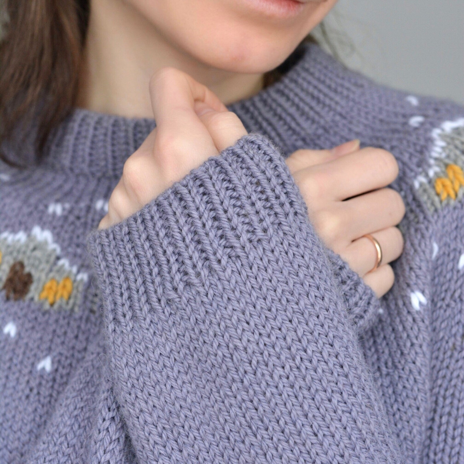 Knitting Pattern Sweet Home Sweater Chunky Jumper PDF Download Digital ...