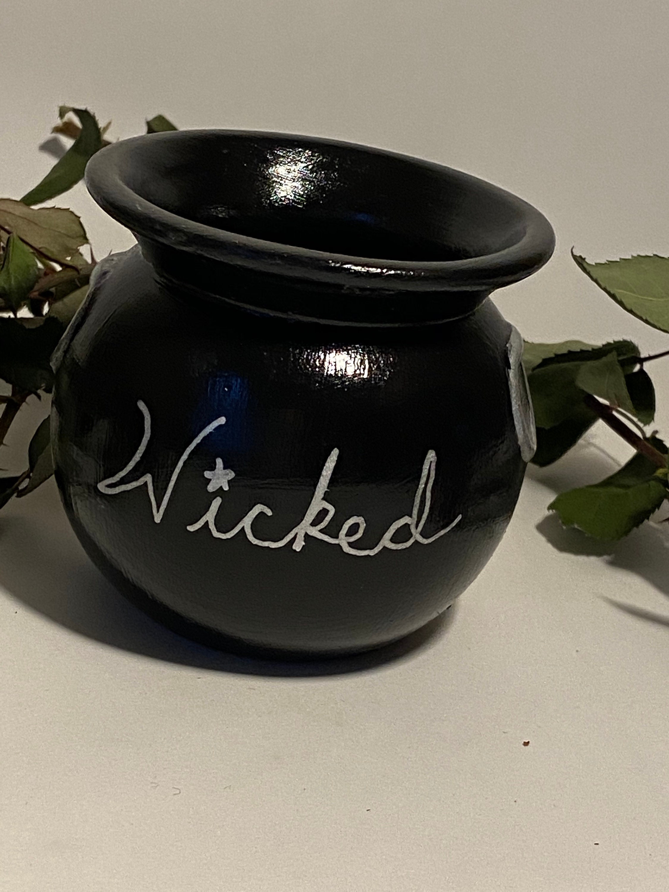 Hand Painted Decorative Cauldron | Etsy