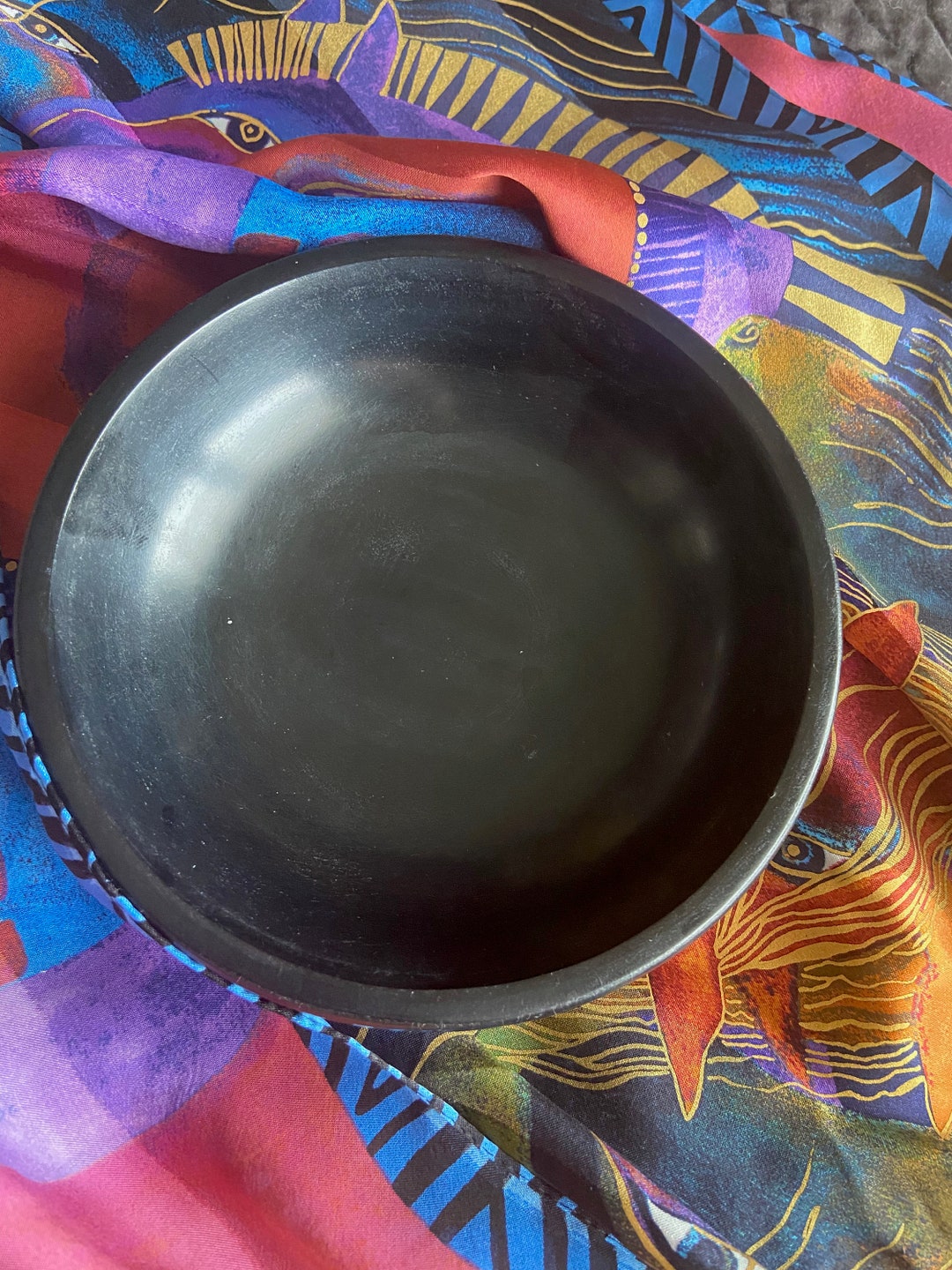 Black Stone Scrying Bowl - Etsy