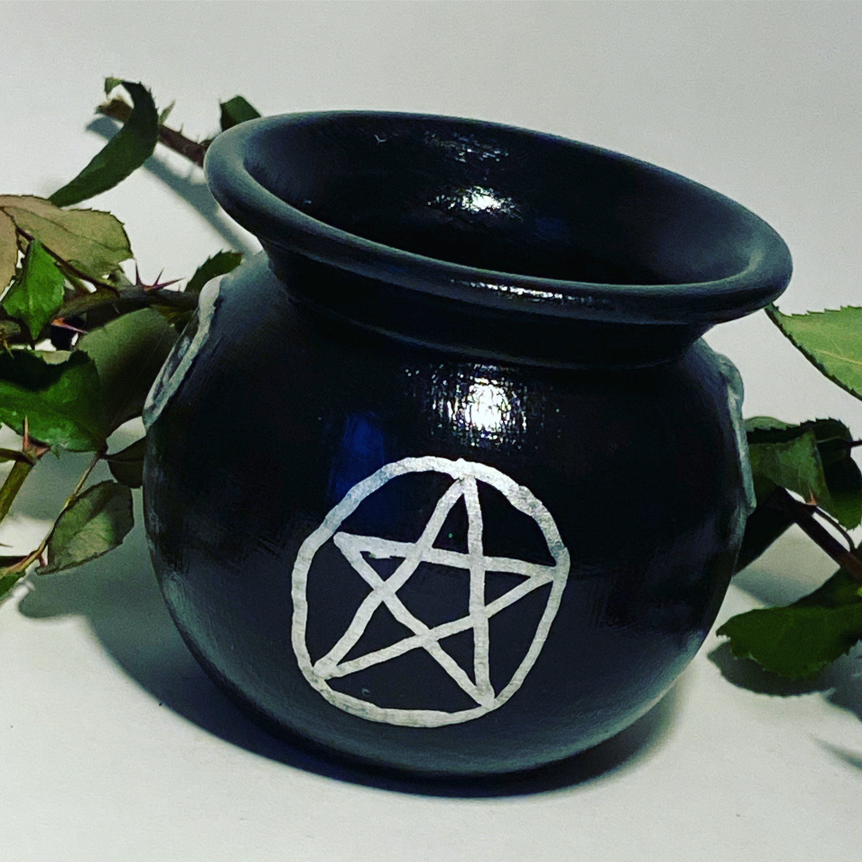 Hand Painted Decorative Cauldron | Etsy