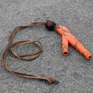 Snake Necklace Stone Kuripe Kuripi Self Applicator - Etsy