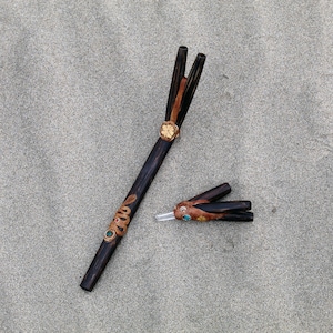 Double Nostril Chonta Kuripe and Tepi Set | Made of Chonta Wood ...