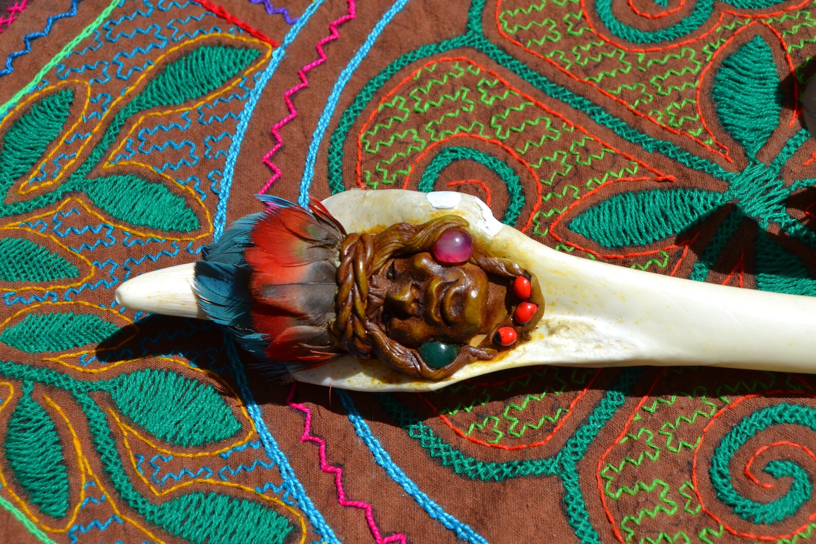 Shamanic Ceremonial Pipe Made of Condor Bone Machu Picchu | Etsy