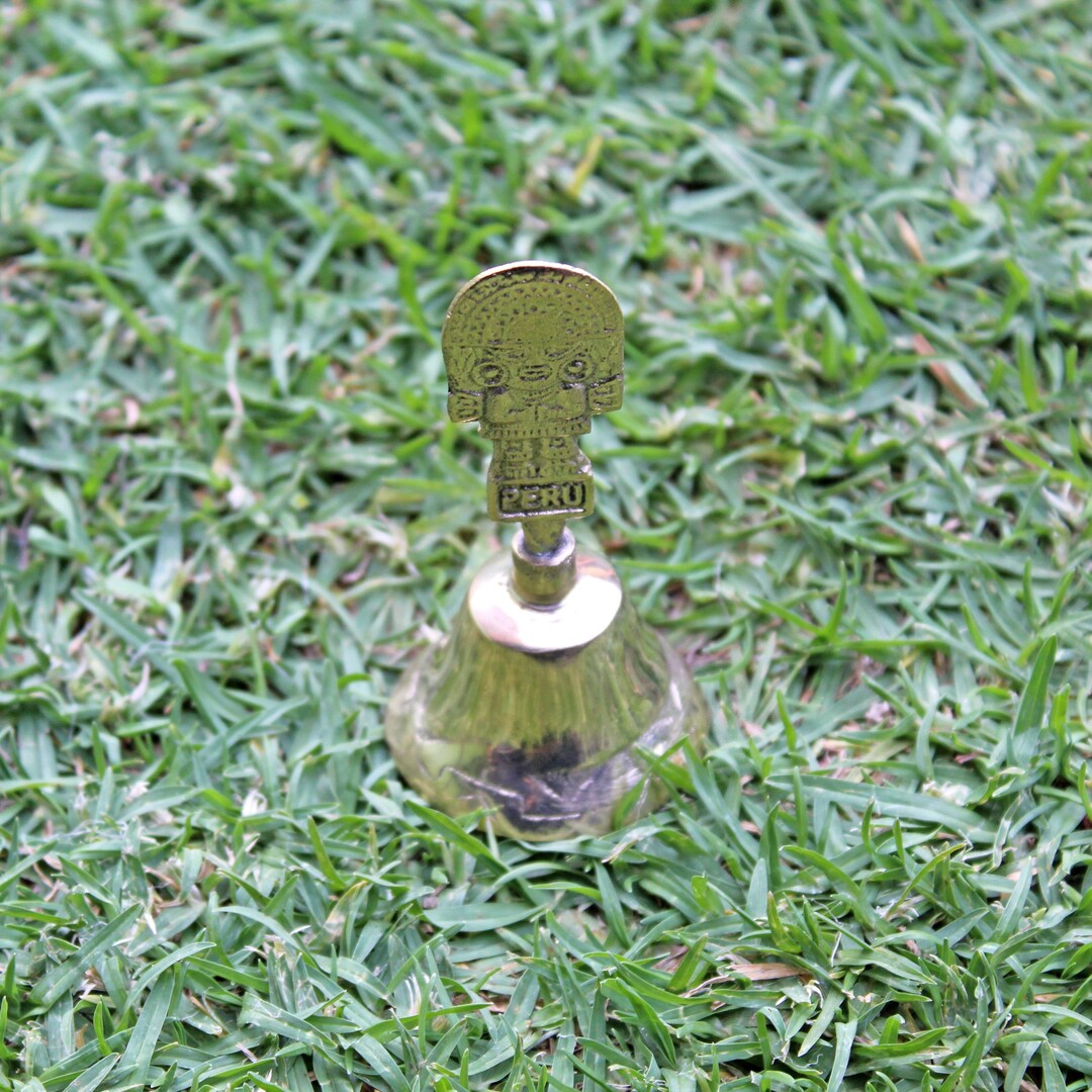 Shamanic Ceremonial Altar Bell With Watana Bracelet for Calling the ...