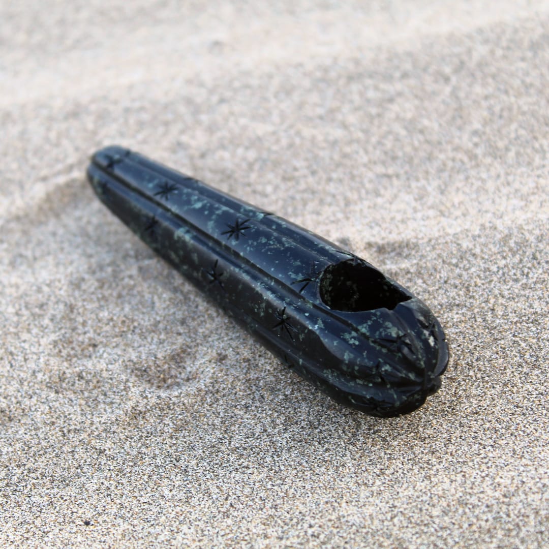San Pedro Cactus Shape Handmade Tobacco Pipe | Made of Machu Picchu ...