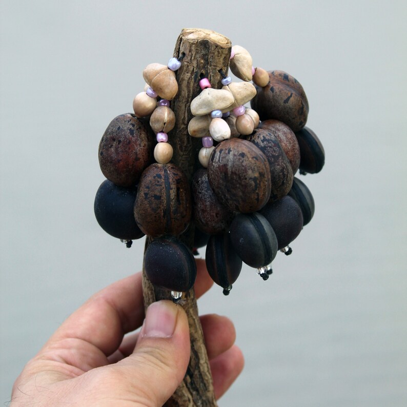 Shipibo Seed Rattle Maraca Handle Part Made From Aya Vine - Etsy
