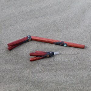 Kuripe Tepi Set Double Nose Made of Palo Sangre - Etsy