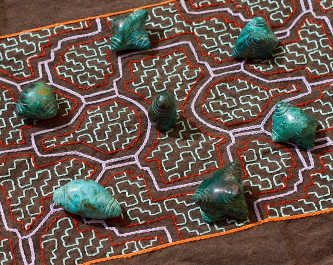 Chumpi (khuyas) Stone | Made of Peruvian Turquoise Stone | Peruvian ...