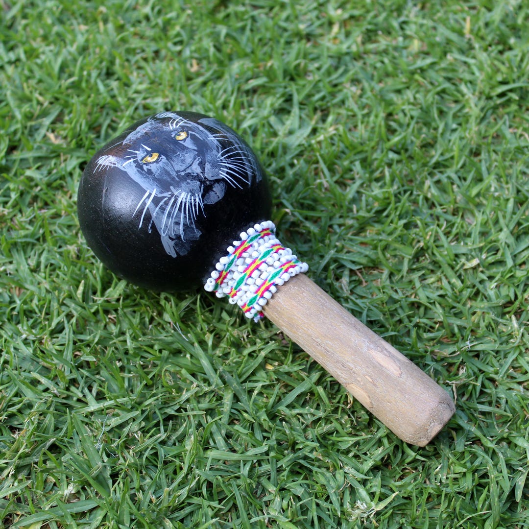 Peruvian Shamanic Ceremonial Rattle ( Maracas ) | Handle Part Made of ...