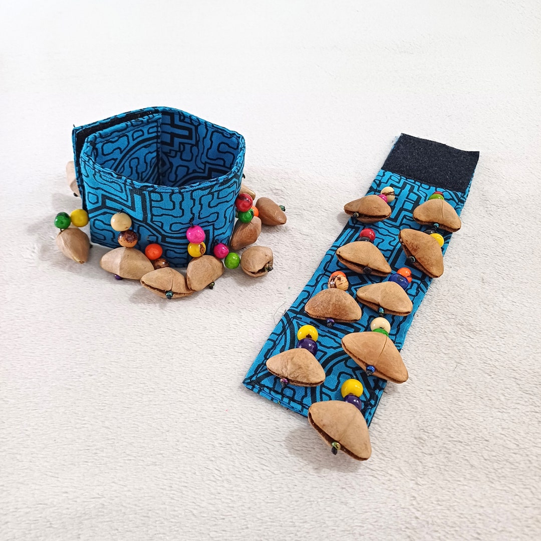 Seed Rattle Maraca for Ankles and Wrists Traditional Amazon Instrument ...