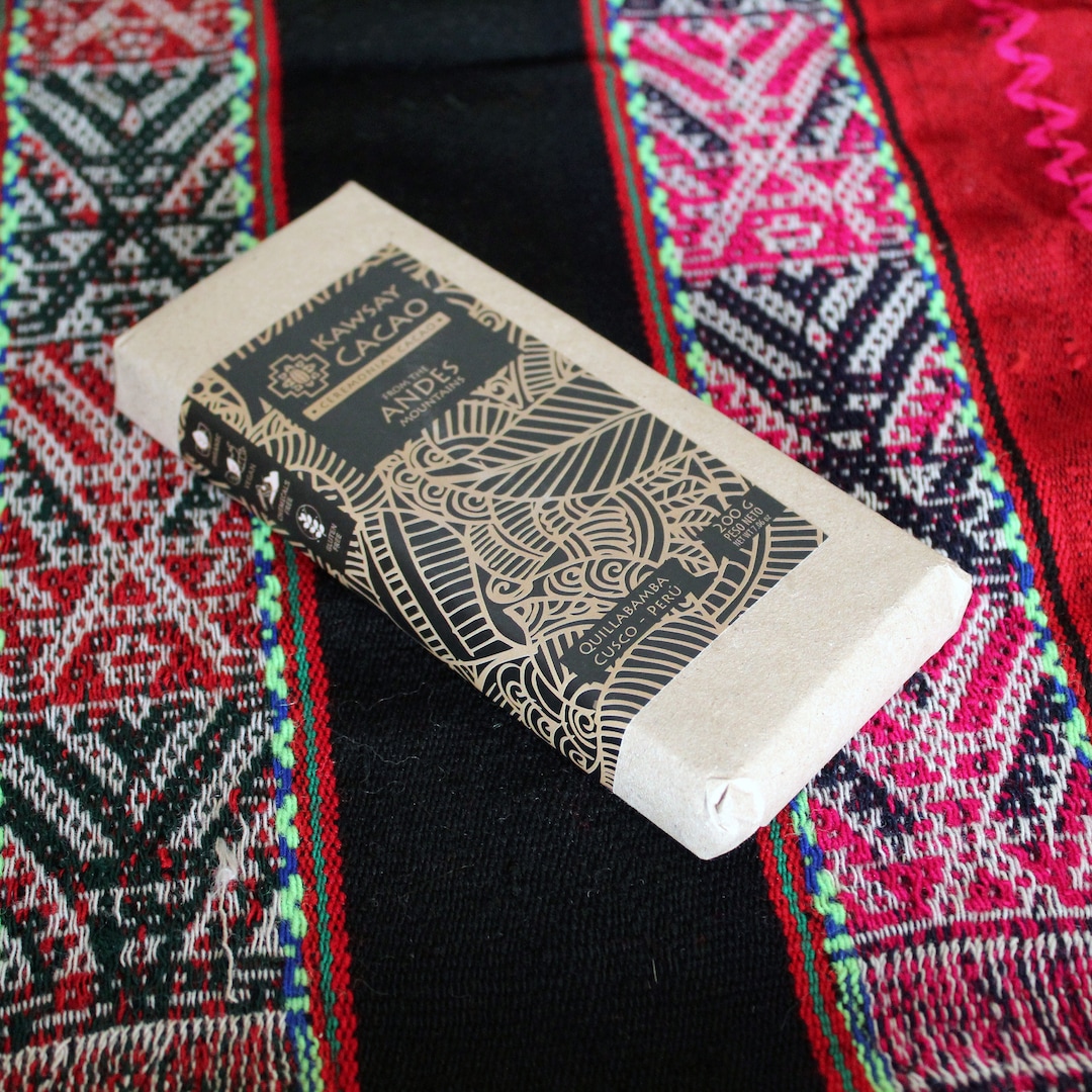Organic Ceremonial Cacao Paste Block: 100% Pure Andes Mountains Cacao ...