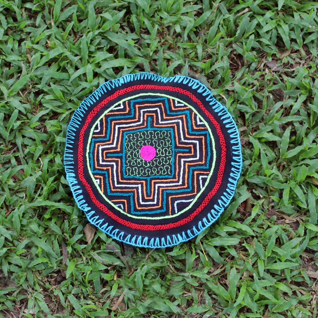 Chakana Pattern Shipibo Altar Cloth Made by Shipibo Female - Etsy