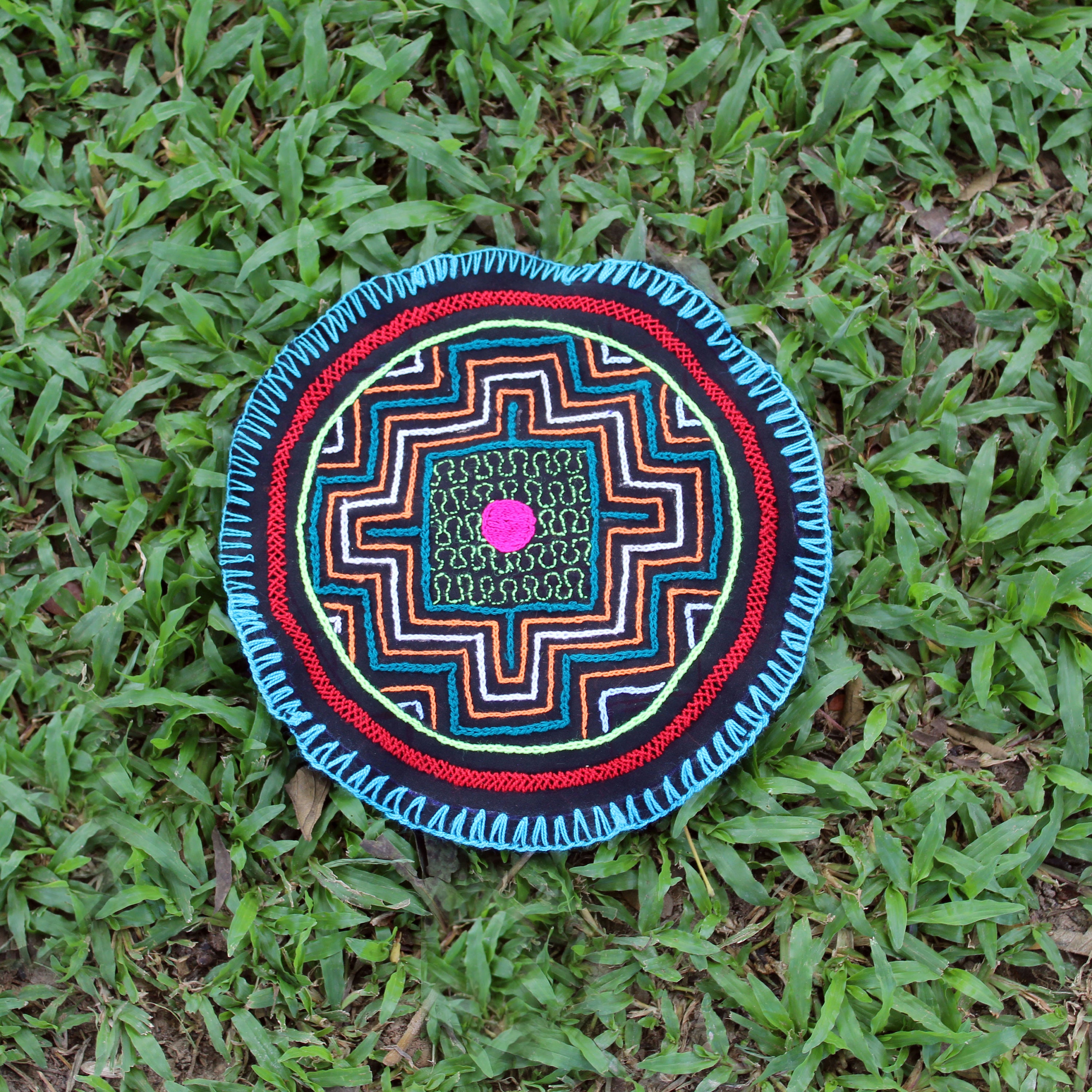 Chakana Pattern Shipibo Altar Cloth Made by Shipibo Female - Etsy
